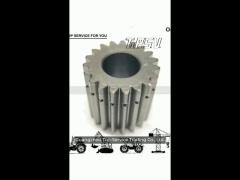 0922103 zx60 excavator travel 2 stage sun gear machinery excavator sun gear with planetary reducer c