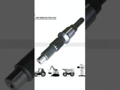 Hydraulic Motor Drive PC30-6 Excavator Travel Motor Shaft Pump Parts Steel Material Suitable for Rob