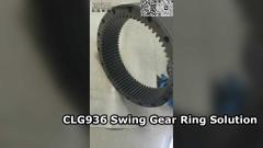 CLG936 Excavator Swing Gear Ring Parts For Swing Drive Excavator Spare Parts