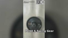 201-26-61320 PC60-6 Excavator Swing Gear For Swing Drive Excavator Spare Parts