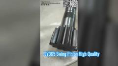 SY365 Excavator Swing Pinion Parts For Swing Drive Excavator Spare Parts