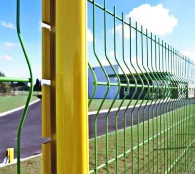 Cina La sicurezza curva 3D d'acciaio galvanizzata ha saldato il recinto Panels 50x200mm 50x150mm in vendita