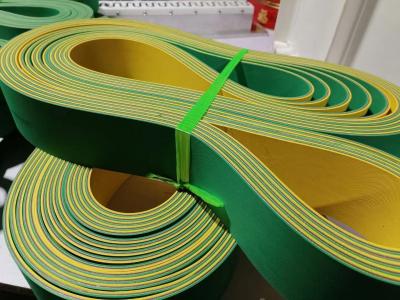 China Automatic Lathes Rubber Flat Power Transmission Belt Antistatic Energy Saving à venda
