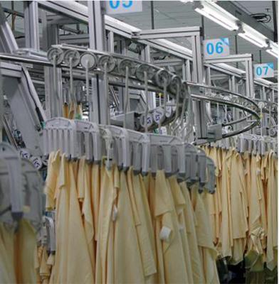China Warehouse Intelligent Storage conveyor /  Garment Hanging and conveyor System for sale