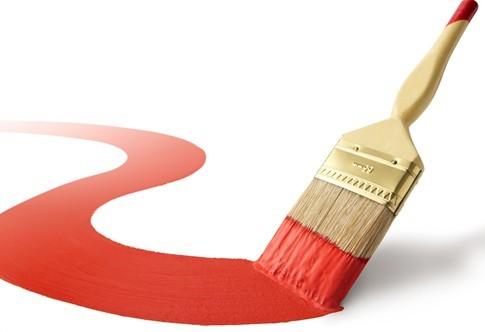 Φυσικό ξύλινο χερούλι συνθετικό νήμα ζωγραφική βούρτσα για ζωγραφική