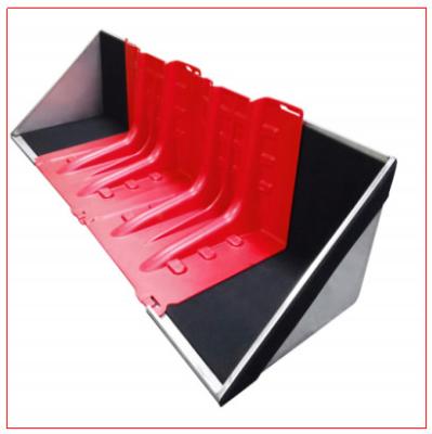 China height 52.8 red ABS plastic  anti-uv coating  flood baffier for sale