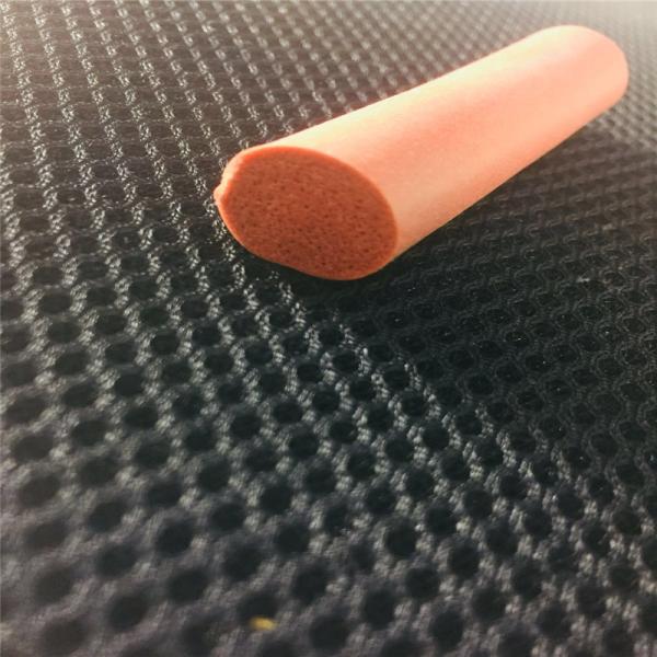 Self Adhesive  Silicone Sponge Sheet Half Round Rubber Strip Smooth Surface