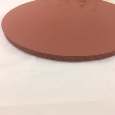 China Insulation Adhesive Silicone Sponge Sheet Used In Heat Transfer Printing Equipment for sale