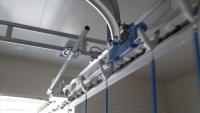 China Customized PLC Logistics SS Garment Hanging System for sale