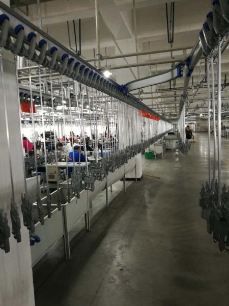 Αλυσίδων μεταφορών κρεμώντας σύστημα ενδυμάτων SS υπερυψωμένο