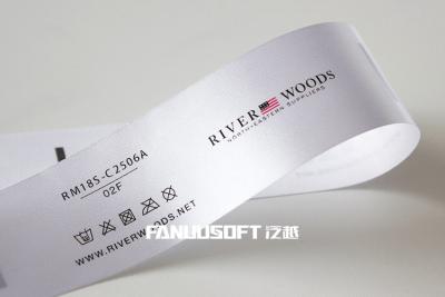 China Non Ultrasonic Cutting Duplex Garment Label Printer High Speed for sale