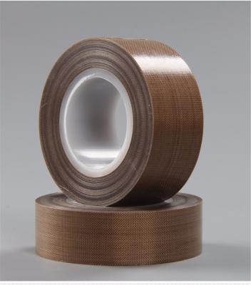 China PTFE Coated  Self Adhesive Tape 0.18mm X 25mm X 10m for sale
