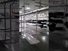 Stainless Steel Garment Workshop Classified Storage Multilayer