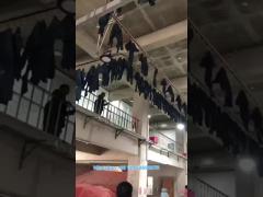 Workshop SS intelligent storage Garment Hanging System Saving Space