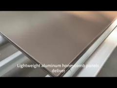 Pannello di nido di miele leggero e resistente per progetti edili