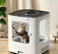 China Automatic Pet Drying Box 220V Plastic Transparent Door Temperature Control Quiet Operation for sale