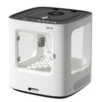 China Automatic Pet Drying Box 220V Plastic Transparent Door Temperature Control Quiet Operation for sale