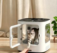 China Automatic Pet Drying Box 220V Plastic Transparent Door Temperature Control Quiet Operation for sale