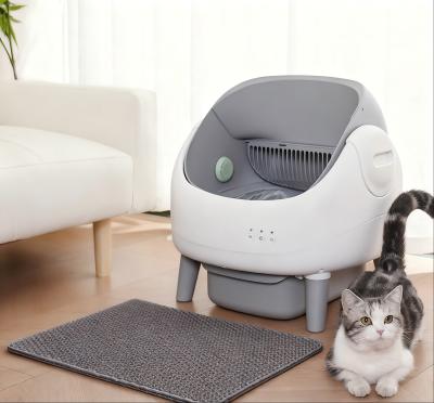 China For Multiple Cats Litter Box Enclosed Anti-splatter With Sieve Deodorant Ball Large Capacity for sale