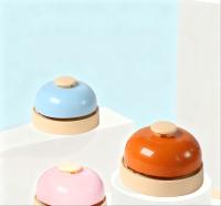 China Durable Plastic Pet Bell Interactive Training Toy Multiple Colors 2.5cm Diameter for sale
