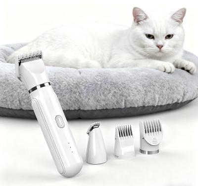 China Adjustable Blade Stainless Steel Portable Hair Removal Mitts & Rollers Set with Multiple Attachments Safe Rechargeable for Pets for sale