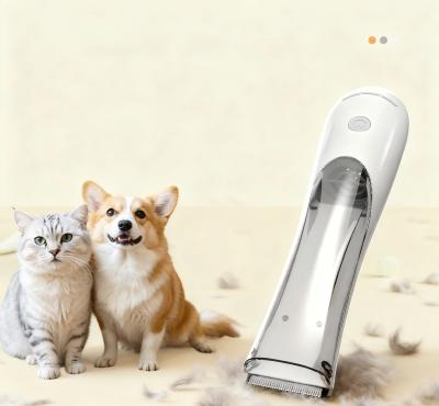 China Ergonomic Stainless Steel Portable Pet Hair Removal Mitts & Rollers Quiet Rechargeable Wireless for Dogs and Cats Home Use for sale