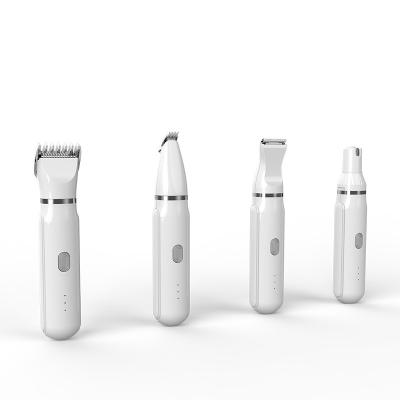 China Pet Grooming Kit Stainless Steel Portable Hair Removal Mitts & Rollers Rechargeable with Multiple Attachments for Dogs and Cats for sale