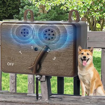 China Factory Wholesale Plastic Dog Bark Deterrent Ultrasonic Anti-Barking Devices Safe 50FT Range 3 Modes Dog Training Waterproof for sale