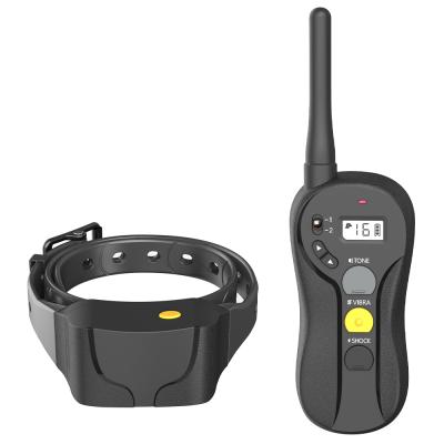 China Portable Electric Dog Shocker Effective Remote Collar for Dog Training Made of Durable Plastic Pet Training Supplies for sale