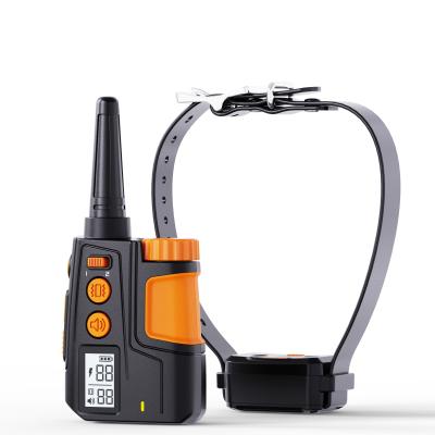 China Waterproof Rechargeable Eco-friendly Electric Shock Collar 600m Remote Control Agility Training for Dogs Pet Supplies for sale