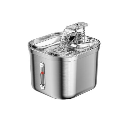 China Large Capacity Intelligent Automatic Pet Water Dispenser Automatic Circulation Pet Fountain Pet Bowls & Feeders for sale