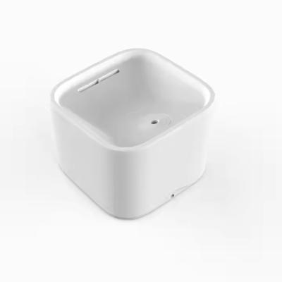 China Large Capacity Eco-Friendly Intelligent Water Dispenser for Pets Charge Food-Grade Wireless Water Separator for Dogs Plastic for sale