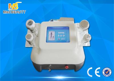 China Face Lifting Ultrasonic Cavitation Rf Slimming Machine , 8 Inch Color Touch Screen for sale