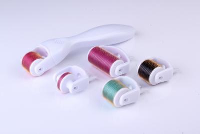 China 1.0mm Derma Rolling System , 540 Titanium Micro Needle Derma Roller For Face Firming for sale