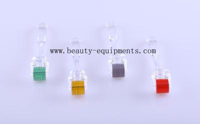 China 192Needles 1.0mm Derma Rolling System For Eyes Wrinkles Removal With LED Light for sale