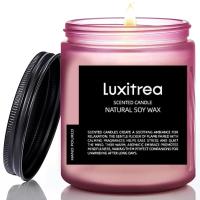 Quality 50 Hours Scented Soy Wax Candle Jasmine Musk Candle For Date Night Intimate for sale