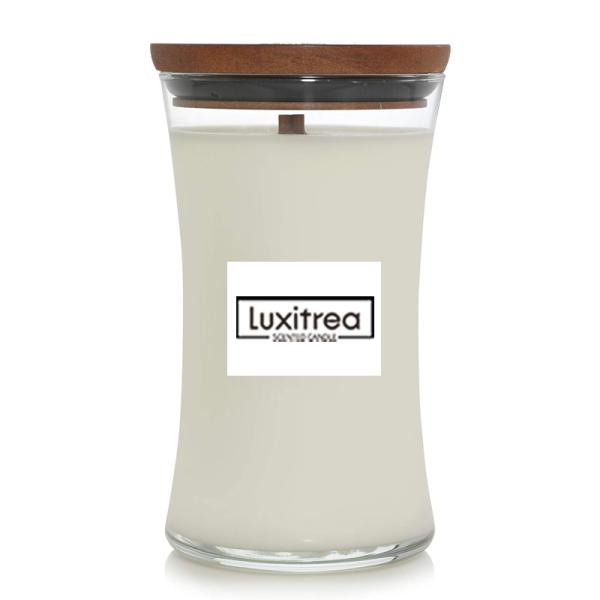 Quality Paraffin Wax Vanilla Scented Candle 21oz Scandinavian Style For Home Decor for sale