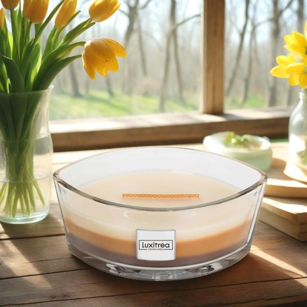 Quality Single Wick Aromatherapy Scented Candle 50 Hours Burn Time 16oz Customization for sale