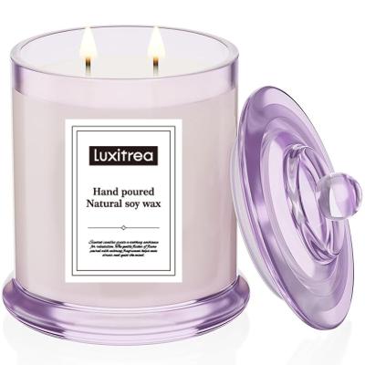 China 3.5 X 3.5 X 4 Inches Luxury Scented Candle Handmade Designed to Create Calming Atmosphere in Wellness Centers for sale