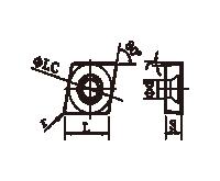 China CCMT120408GK BPC620 for sale