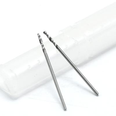 China Twist drills with straight shank Short series ф 1.00х 6х26 HSSCo5 Point angle 135° D53-0100 DIN1897 White oxide Fully ground for sale