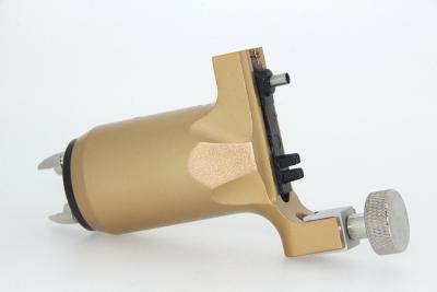 China Aluminum Alloy Motor Tattoo Machine Barrel Golden Color for sale