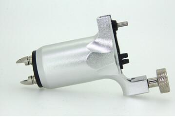 China Aluminum Alloy Motor Tattoo Machine Barrel Silver Color for sale