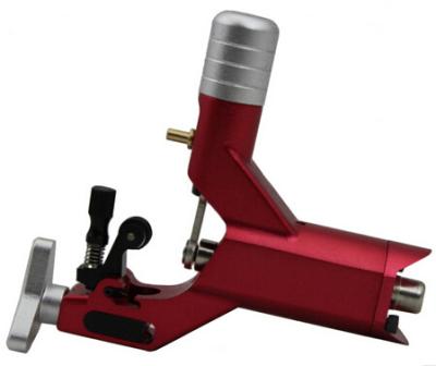 China Aluminum Motor Rotary Tattoo Machine Gun Liner and Shader Red Color for sale