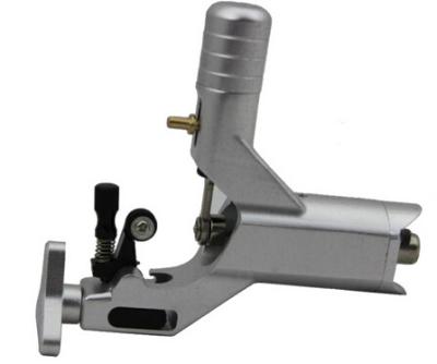 China Aluminum Motor Rotary Tattoo Machine Gun Liner and Shader Silver Color for sale