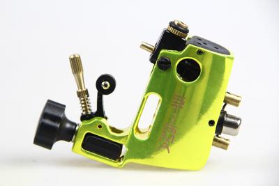 China Pro Stigma Rotary Tattoo Machine Gun Liner and Shader Green Color for sale