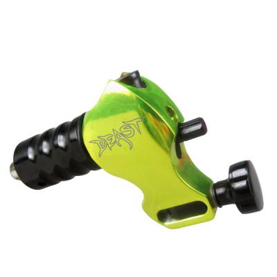 China Pro Beast Rotary Tattoo Machine Gun Shader and Liner Green for sale
