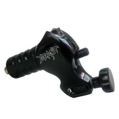 China Pro Beast Rotary Tattoo Machine Gun Shader and Liner Black for sale