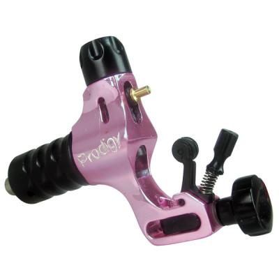 China Pro Prodigy Rotary Tattoo Machine Gun Shader and Liner Rose Pink for sale