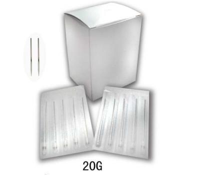 China 316L Surgical Stainless Steel Piercing Needle 100pcs/box sterilized by E. O. Gas for sale